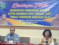 Dinas Koperasi dan UMKM Inhil Adakan Bimbingan Teknis Enumerator ...