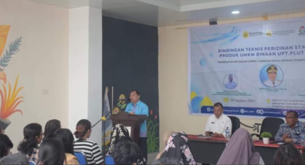 Pj Bupati Dairi Buka Bimtek Perizinan Standarisaai Produk UMKM